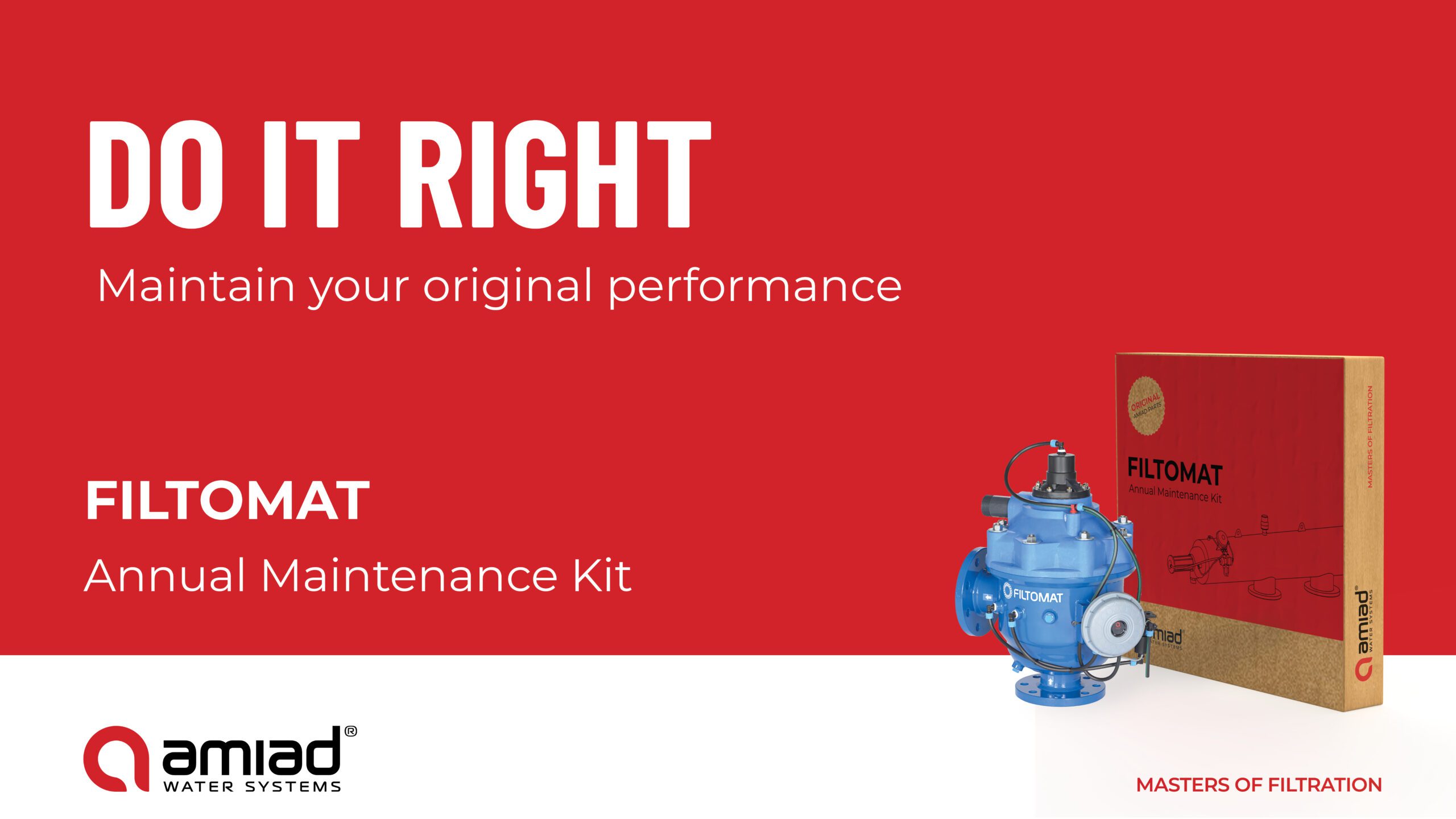 DO IT RIGHT - Amiad Water Systems